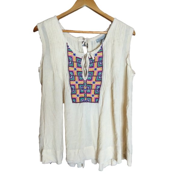 Cost Plus World Market | Tops | World Market Womens Embroidered ...